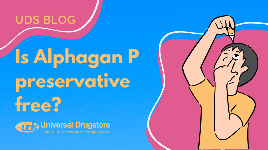 Is there a generic for Alphagan P eye drops?